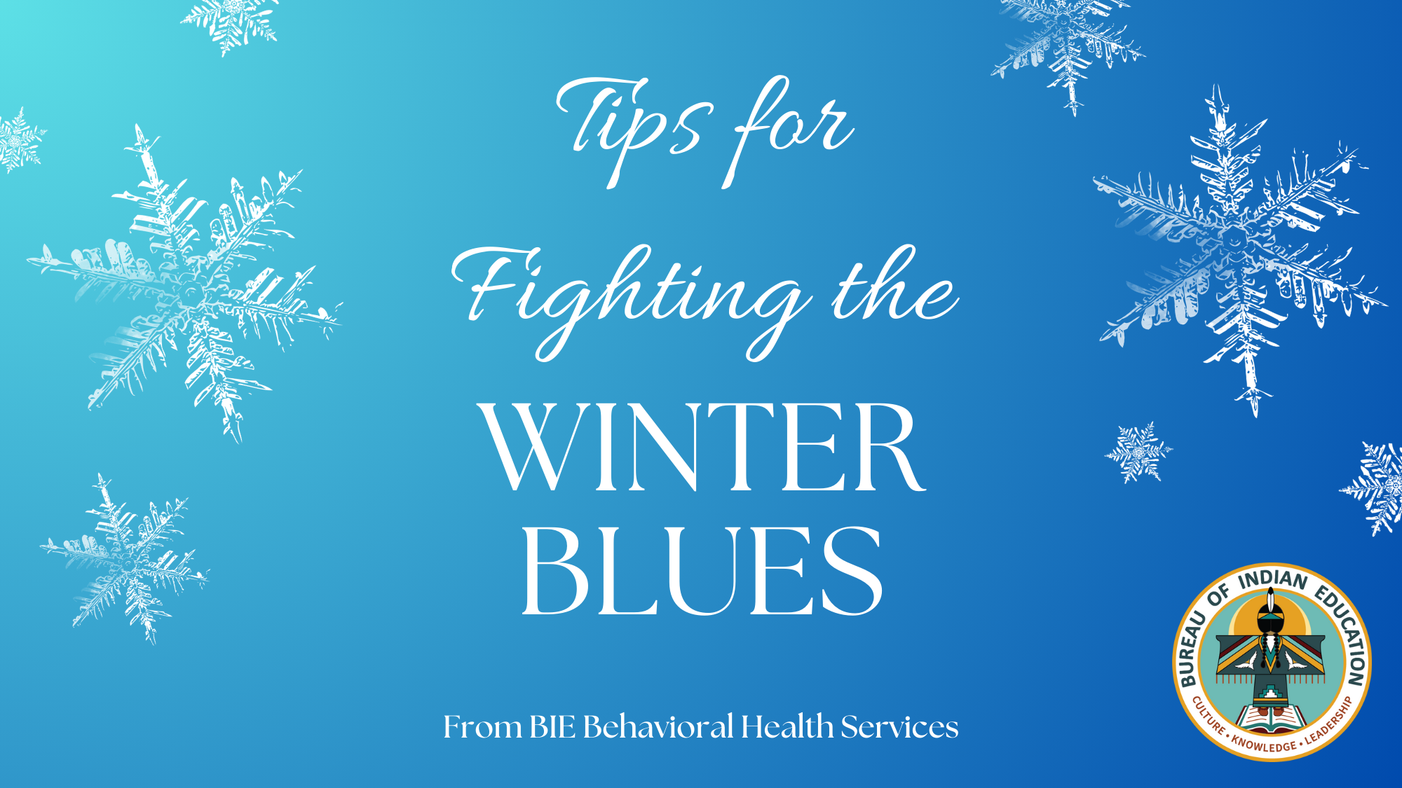 BIE Behavioral Health Tips for Fighting the Winter Blues | Bureau of ...